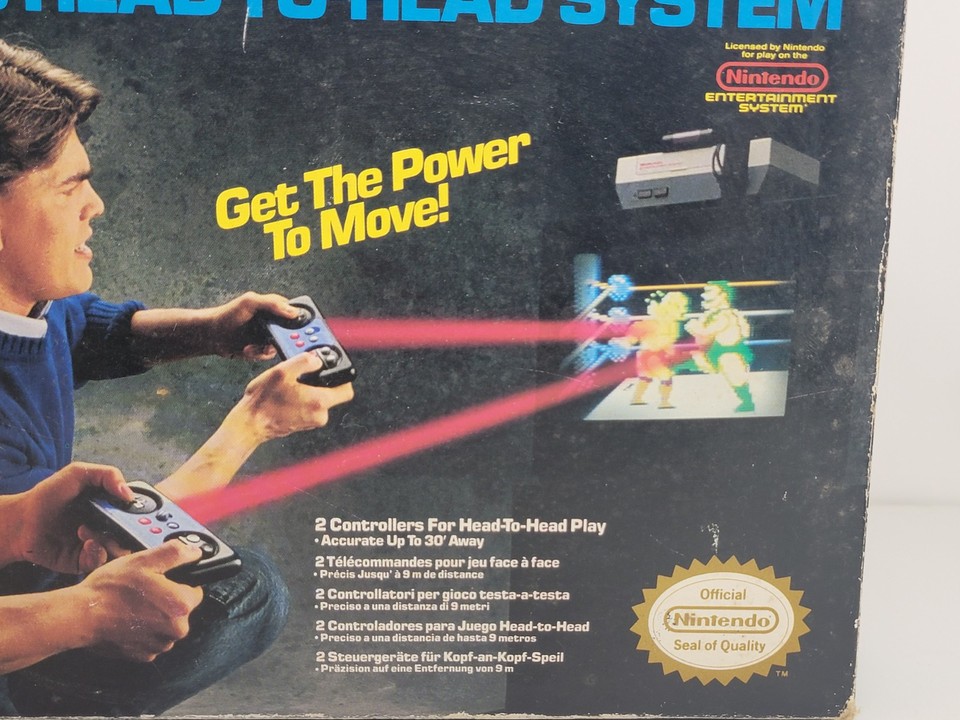 1988 Acclaim Nintendo Double Player Wireless NES Controllers NOB | eBay