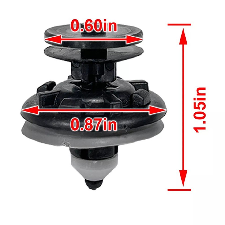 Car Interior Fastener Set 50Pcs for T5 Trim Panel Push Rivets and ...