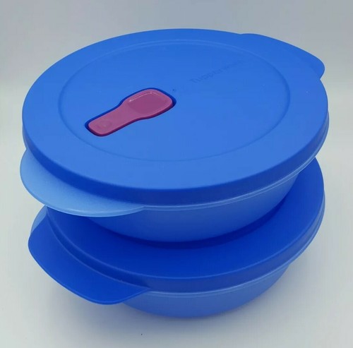 Tupperware CrystalWave Plus Round 4.25-Cup Reheatable Containers (2 ...