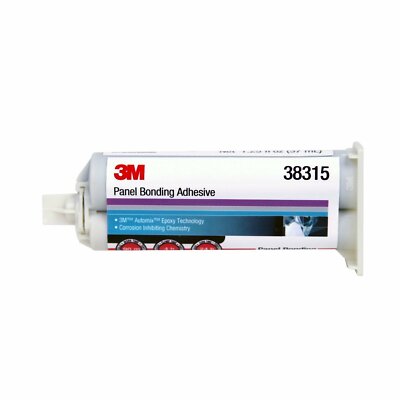 3M Panel Bonding Adhesive 47.3 mL 38315 Two Part Epoxy Vechile Car Auto ...