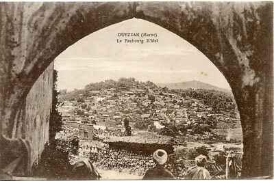 Postcard Morocco Ouezzan Le Faubourg R' Mel | eBay Australia