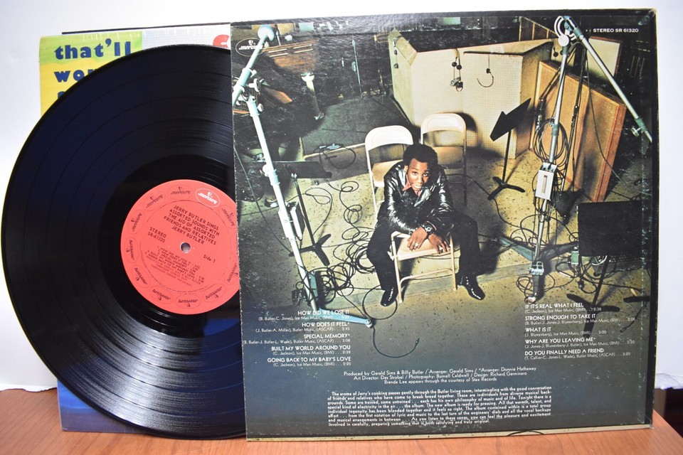Jerry Butler Sings Assorted Sounds Assorted friends and relatives LP ...