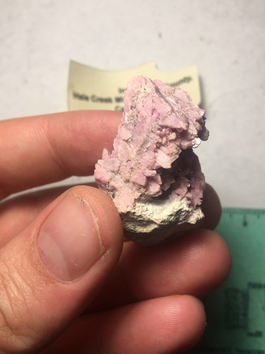Natural Pink Inesite Crystal Cluster Hale Creek Mine California CA | eBay