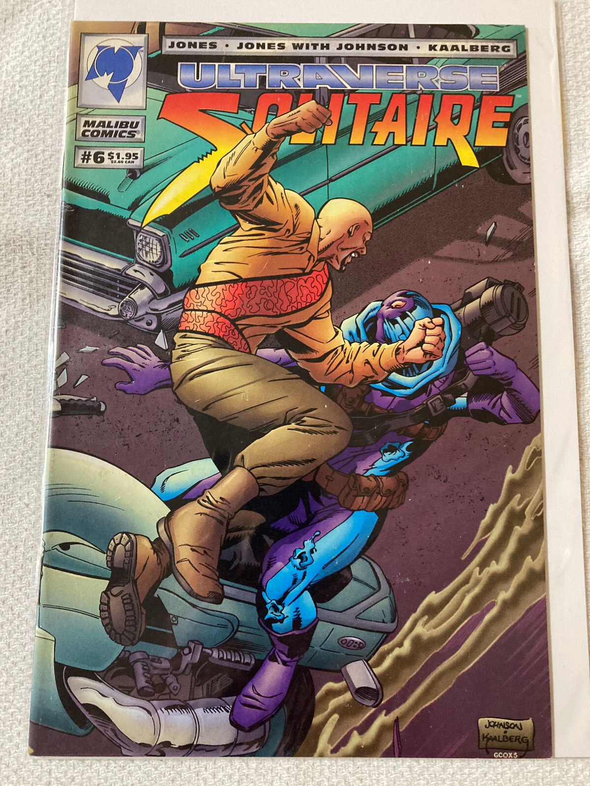 Ultraverse Solitaire #6 1994 VF/VF+ Malibu Jones/Johnson/Kaalberg | eBay