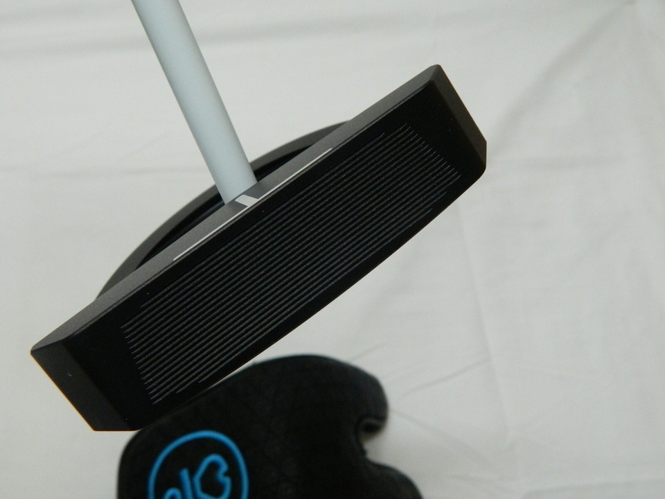 Lab Golf DF3 BLACK Broomstick 45" 79.5* Lie Putter Accra White C ...