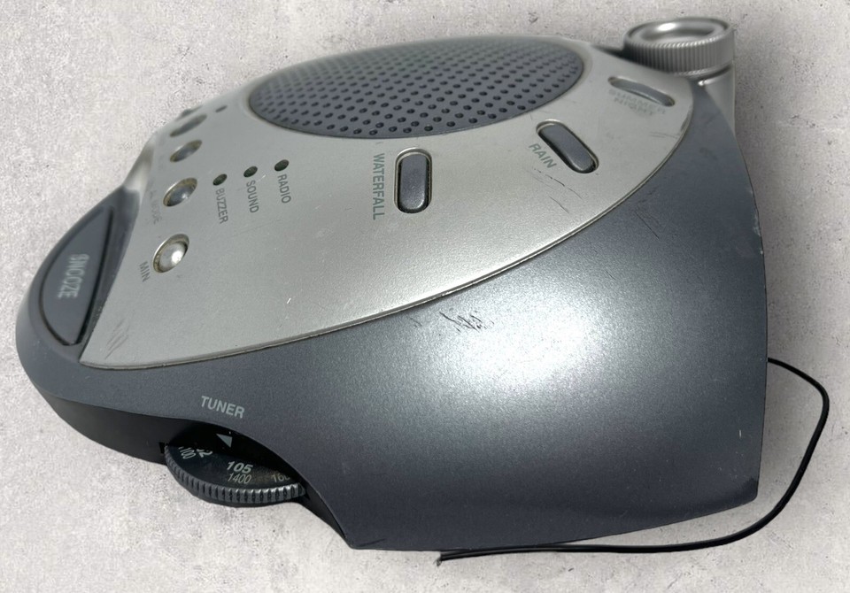 HoMedics SS-4000 Sound Spa Alarm Clock Radio Sound Machine White Noise ...