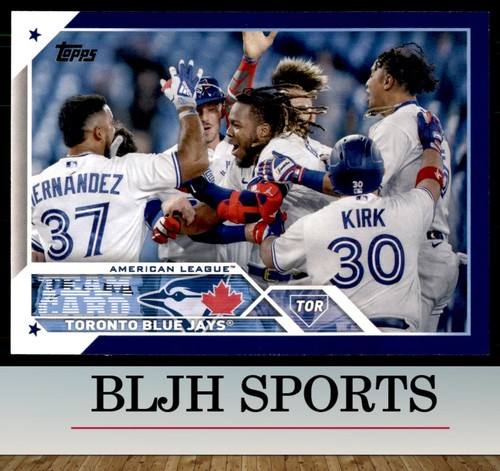 2023 Topps #84 Toronto Blue Jays TC Toronto Blue Jays Royal Blue (3F5 ...