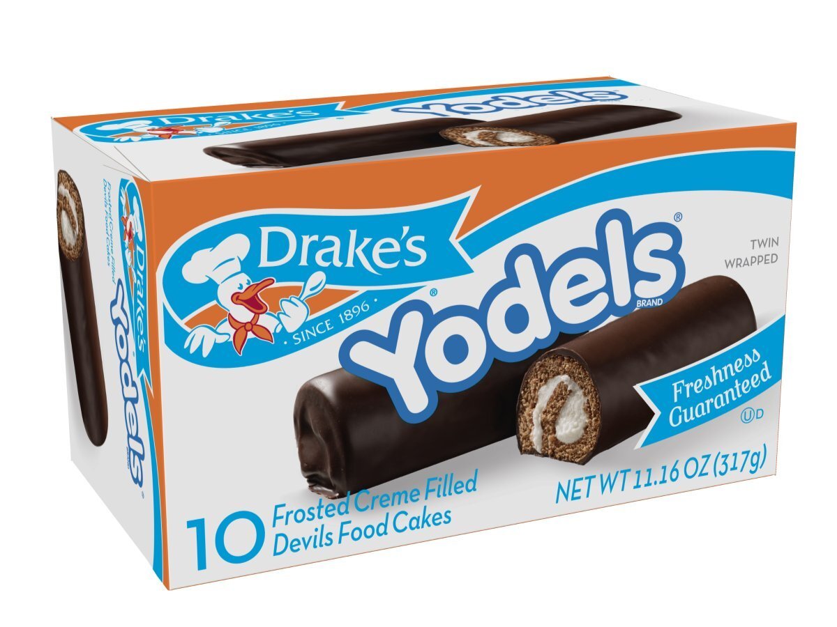 Drake's Cakes Yodels 10 cakes 11.16 oz (pack of 2)" total 20 cakes 22. ...