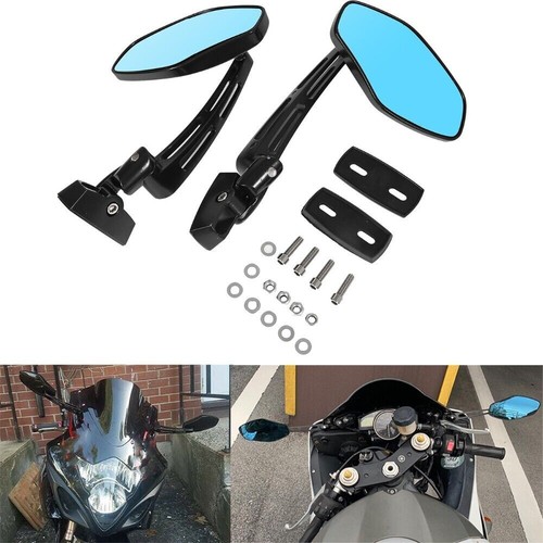 Motorcycle Race Rearview Mirrors for Yamaha YZF R6 R1 Honda CBR 600 ...