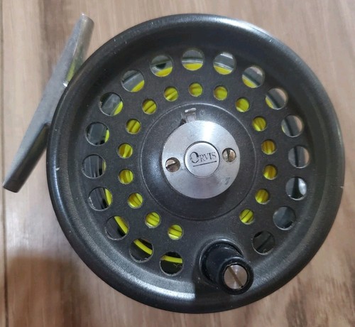 Orvis Madison III Fly Fishing Reel with Orvis Leather / Canvas Reel ...