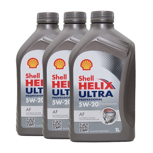 SHELL Helix Ultra Professional Af 5W-20 Huile Ford WSS-M2C948-B, 3x1 ...