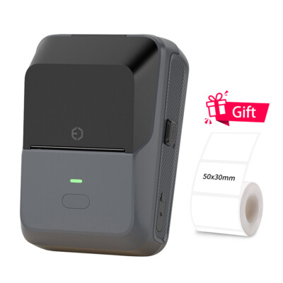 P2 Label Maker Machine 57mm Pocket Thermal Sticker Printer for ...