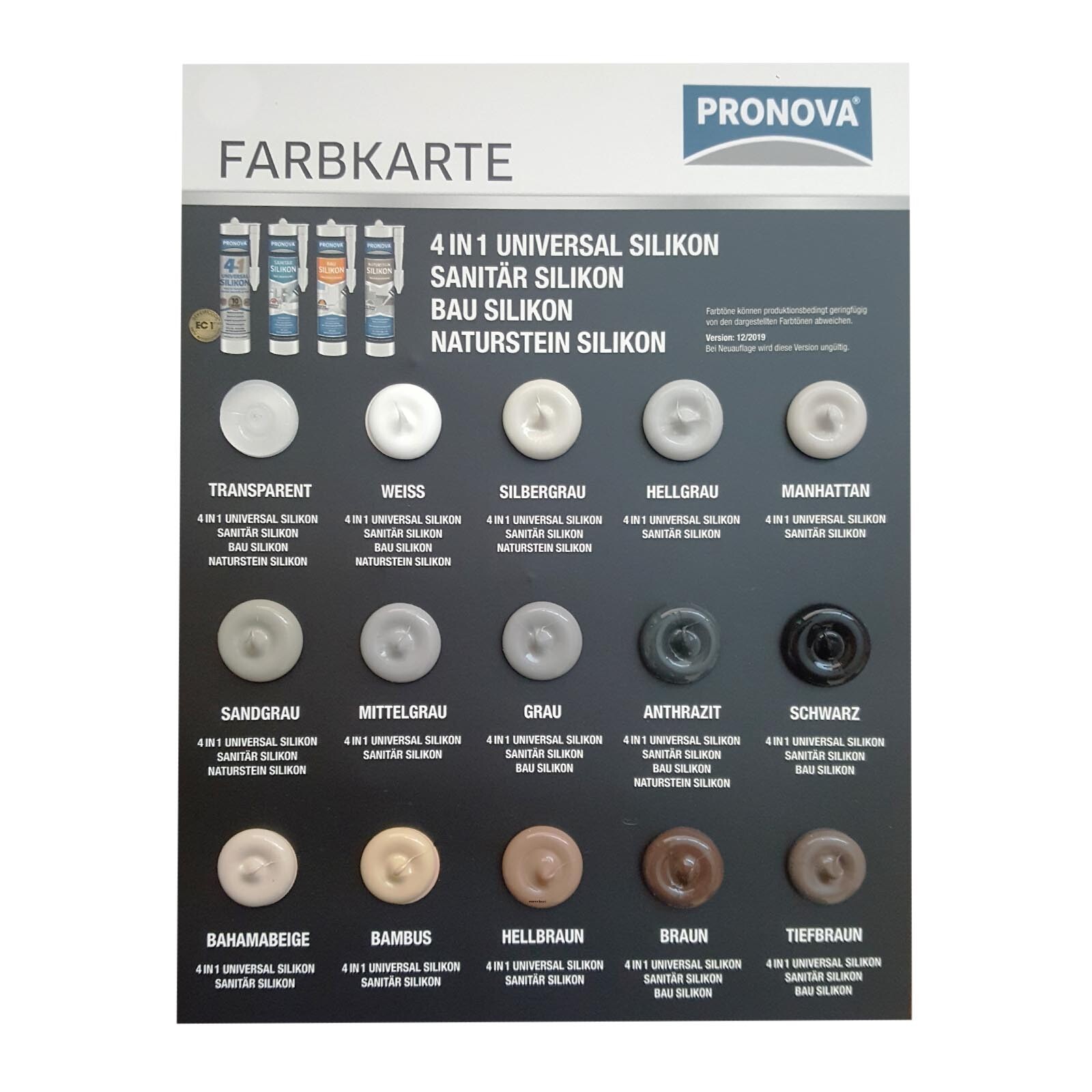 Acryl Dichtstoff - Maleracryl 300ml verschidene Farben Dichtmasse ...