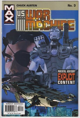 U.S. War Machine #3 - Marvel Max Comics 2001 | eBay