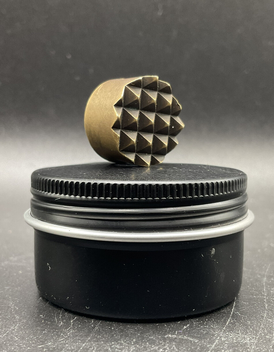 Playge x JRW Gear Collab Skalls Brass Lanyard Curator Bead EDC Zipper ...