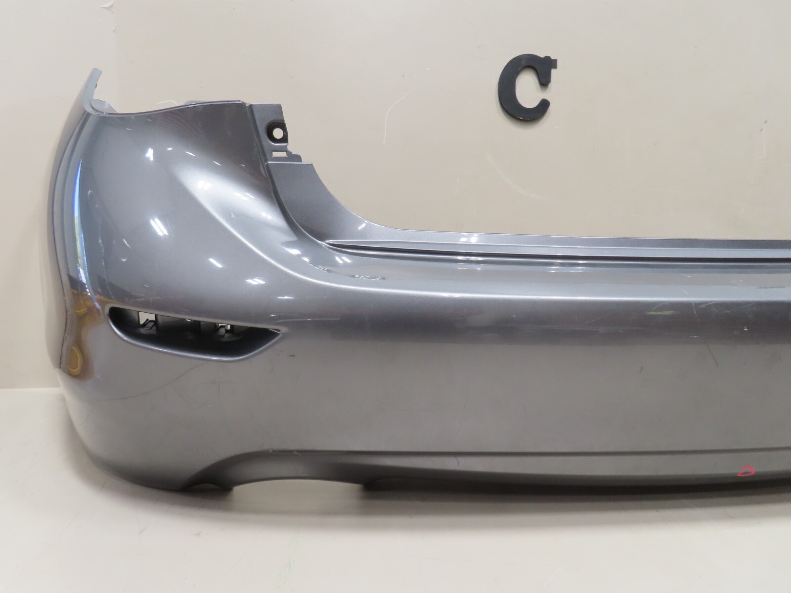 2014-2017 INFINITI Q50 BASE HYBRID PREMIUM REAR BUMPER COVER OEM 85022 ...