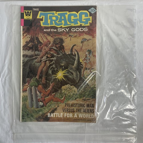 Tragg and the Sky Gods #7 Whitman Variant Jesse Santos 1976 Gold Key ...
