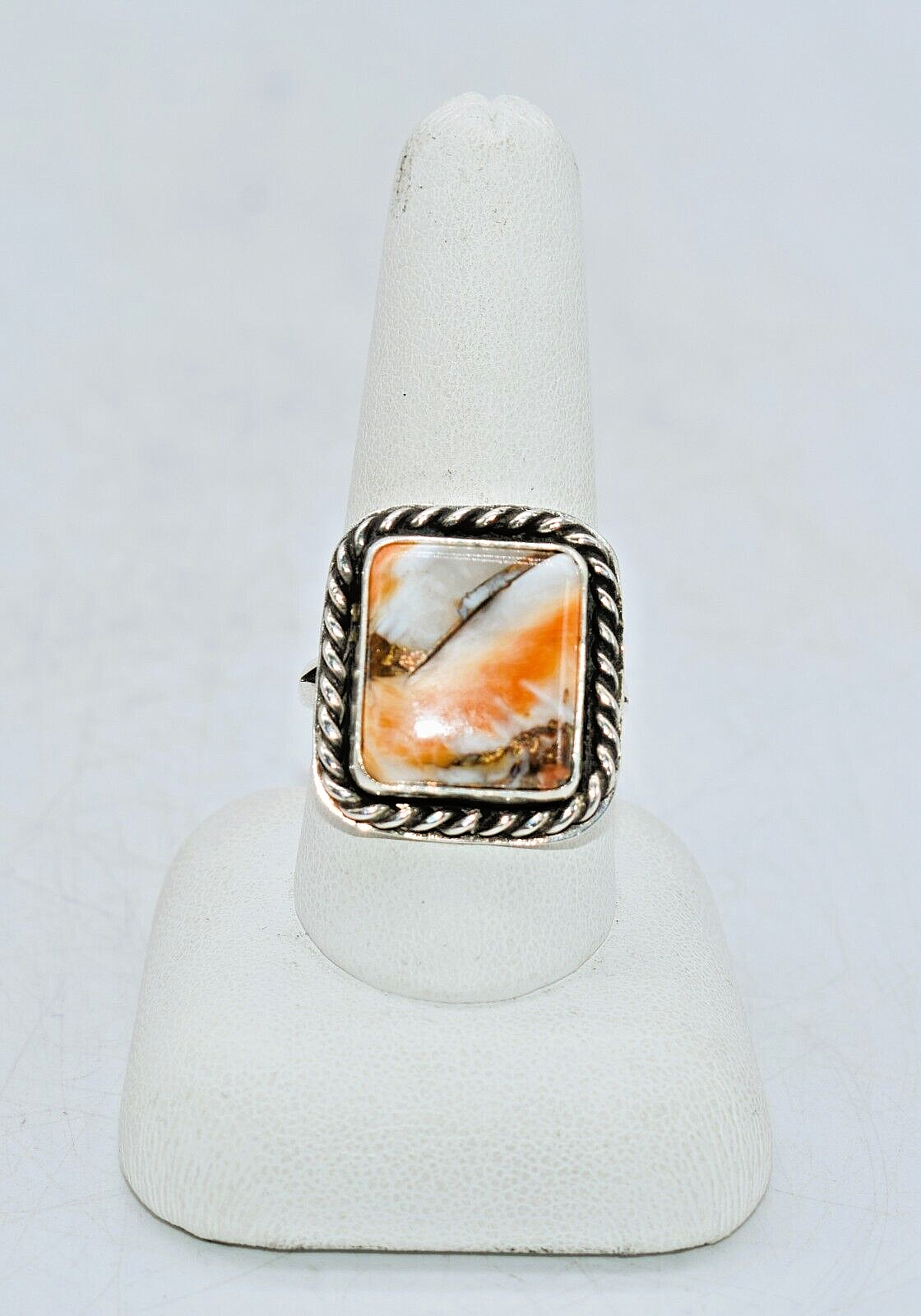 Spiny Oyster Shell & Mohave Purple Turquoise Sterling Ring by Ryan ...