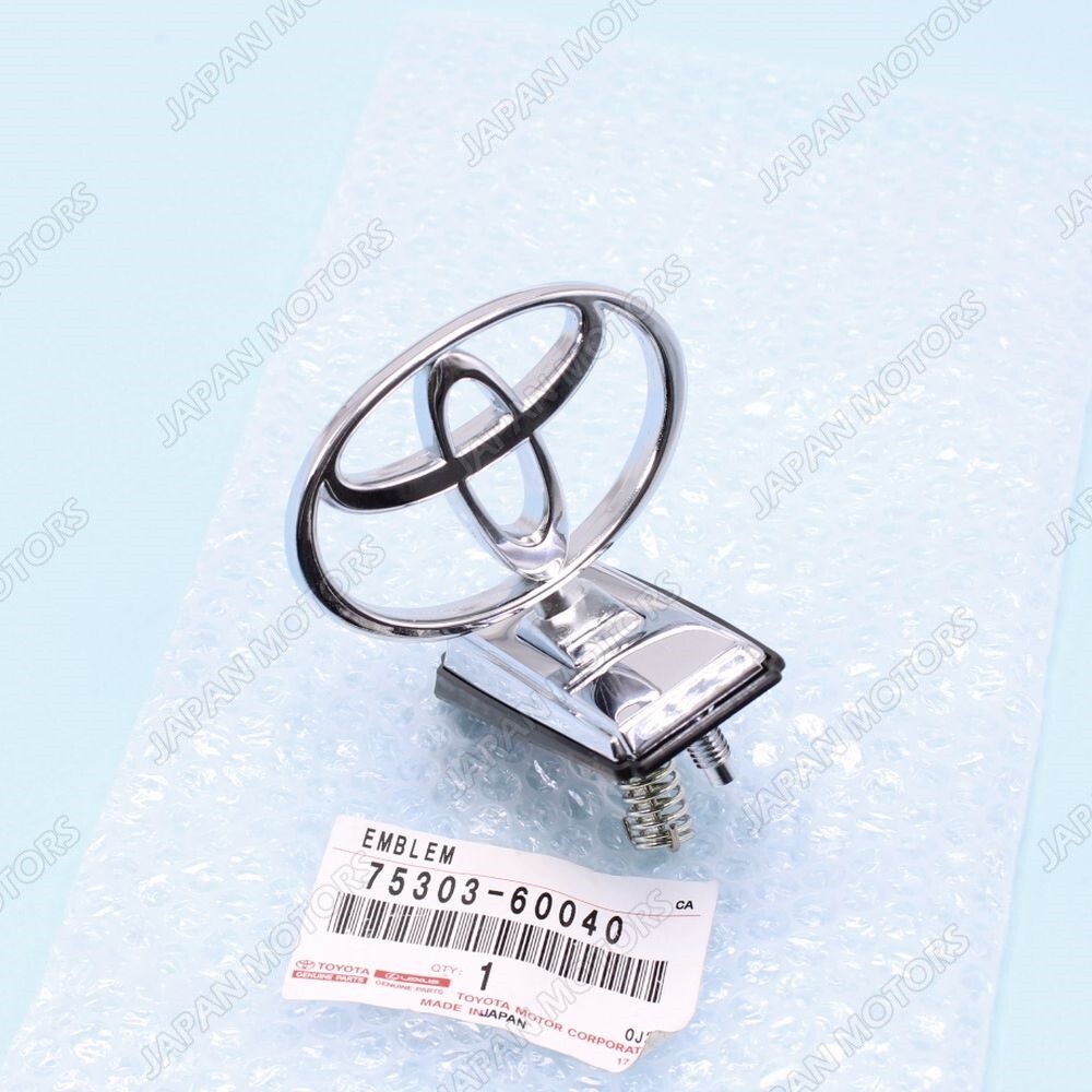 Genuine OEM Toyota Land Cruiser J70 Front Bonnet Chrome Logo Emblem ...