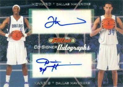 Devin Harris Josh Howard autographed Basketball Card 2006 Topps Full ...