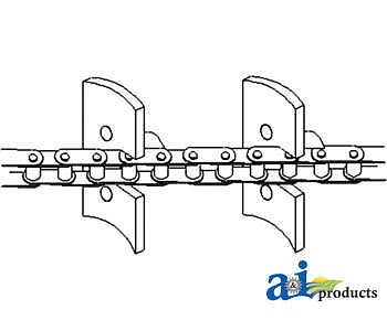 Chain AH148021 fits John Deere 9650STS 9660STS 9670STS 9760STS 9860STS ...