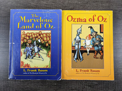 The Marvelous Land of Oz - Ozma of Oz - L. Frank Baum - PB Lot | eBay