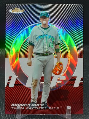 AUBREY HUFF 2005 FINEST REFRACTOR #125/399 RAYS D2 | eBay