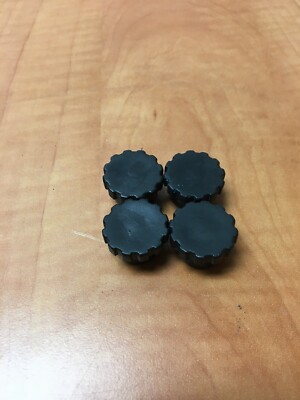 AB Rocket Replacement Parts Black Spring Fastener Nuts Lot Of 4 OEM End ...