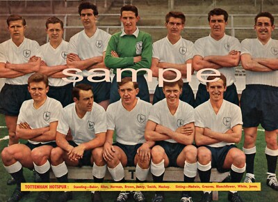 Tottenham Hotspur Team Group 1963 | eBay UK
