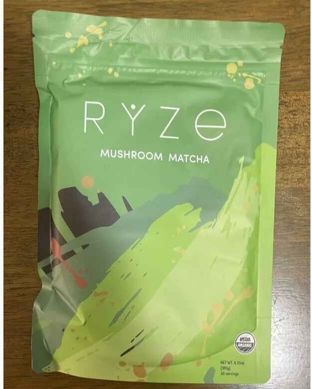 RYZE Mushroom Matcha - 30 Servings | eBay