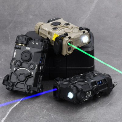 Tactical OGL Red Green Blue IR Laser Indicator Flashlight Strobe On Gun ...