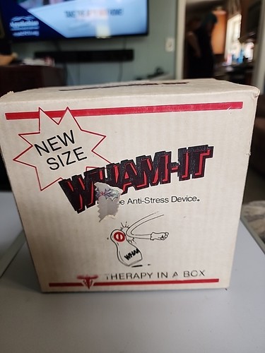 VTG Toy Wham-It The Anti-Stress Device Therapy in a Can Office Punch ...