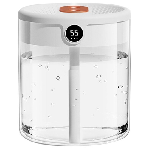 Air Humidifier Big Capacity with LCD Humidity Display Night Light ...