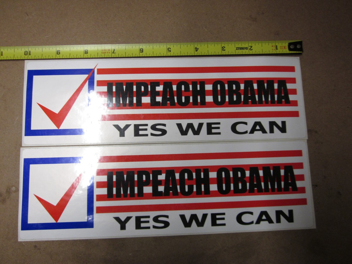 Impeach Obama Bumper Sticker