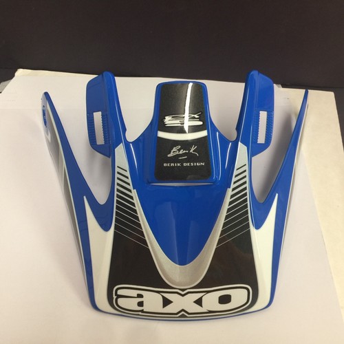AXO RX-5 Helmet Visor Motocross Blue Collectable Vintage | eBay