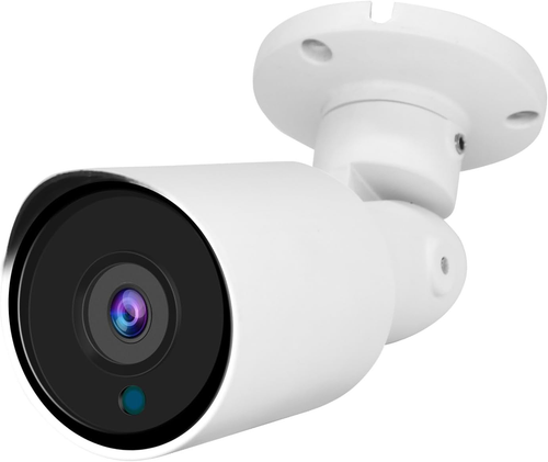 5MP PoE IP Bullet Camera Outdoor, H.265 PoE IP Security Camera with 2 ...