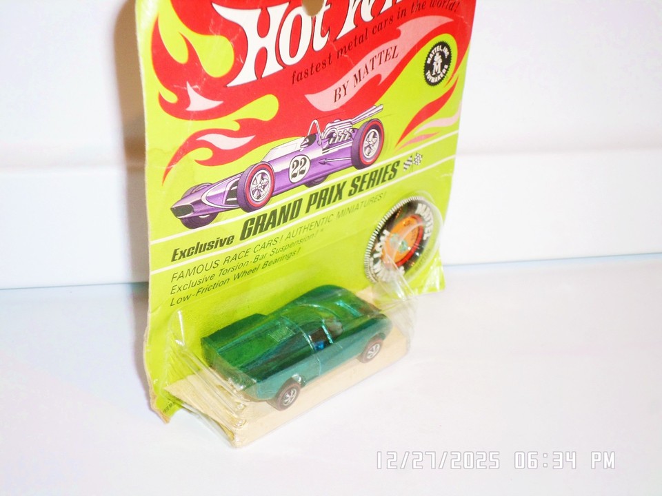 REDLINE HOT WHEELS RARE HK VIBRANT GLOSSY AQUA LOLA GT70 MINT IN ...