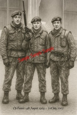 British Army Op Banner A4 Photo Print. | eBay UK
