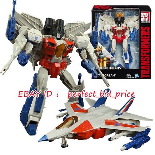 New Transformers Starscream IDW Hasbro Combiner Wars Leader Action ...