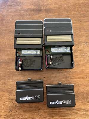 Genie GT912 Garage Door Opener Remote Control (Used) Pair | eBay