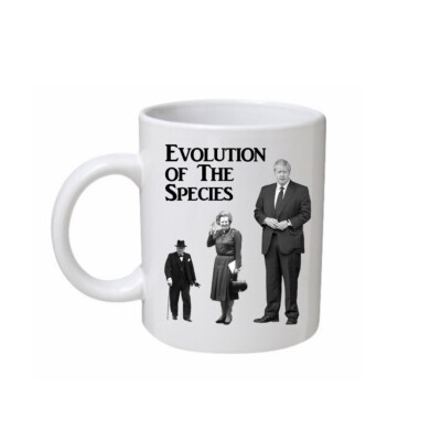 Evolution Boris Johnson Funny Ceramic Coffee Mug Birthday Present Gift ...