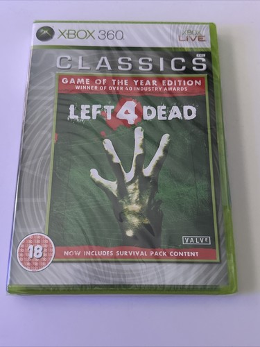 Left 4 Dead 1 Game of The Year Edition - Xbox 360 Game GOTY Survival ...
