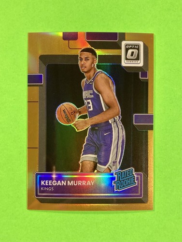 2022-23 Panini Donruss Optic Keegan Murray Rated Rookie RC Orange Prizm ...