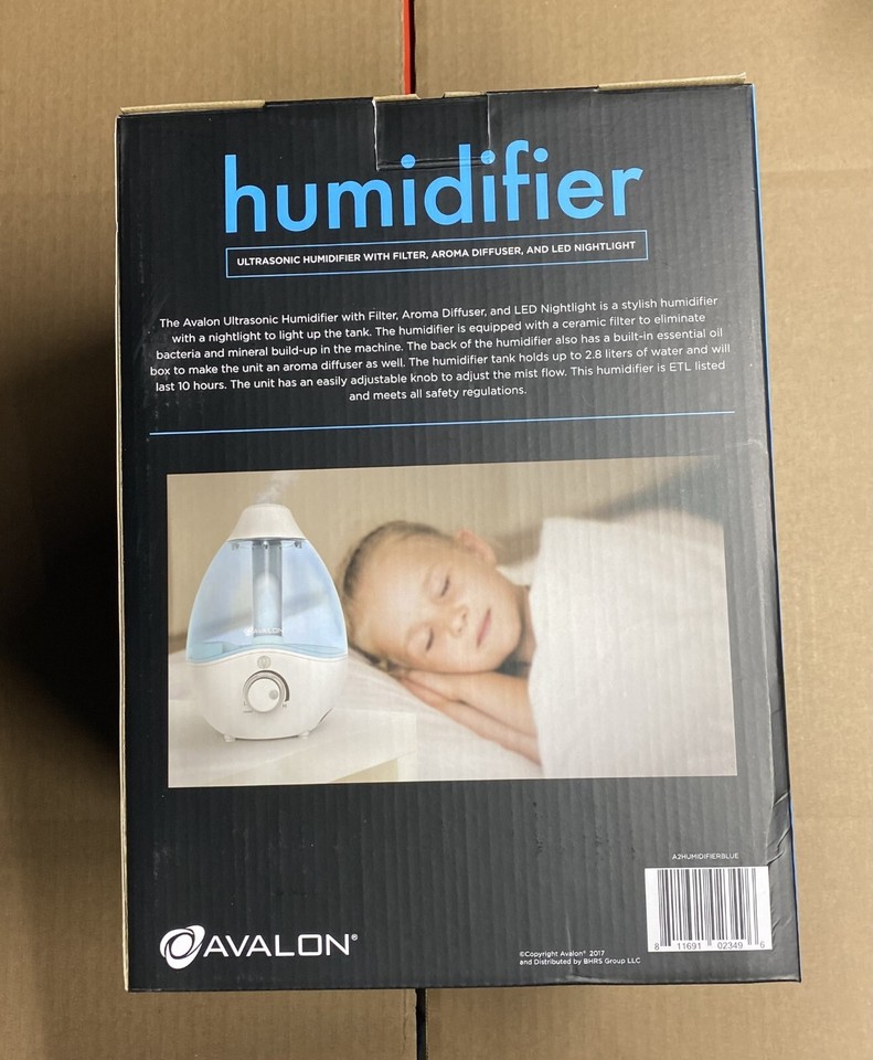 SALE, Avalon A2HUMIDIFIERBLUE Premium Cool Mist Humidifier | eBay