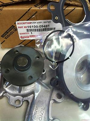 OEM Toyota Water Pump Assembly (16100-09491) Select Land Cruiser ...