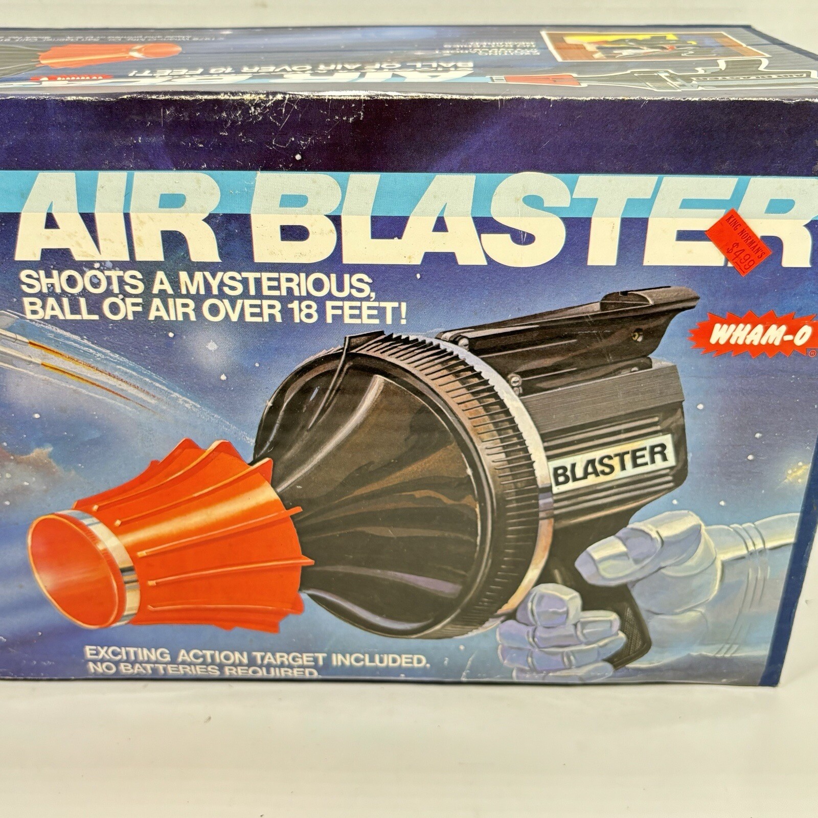 Vtg 1978 Air Blaster Wham-O Toy In Box With Target. Tested Works! Space ...