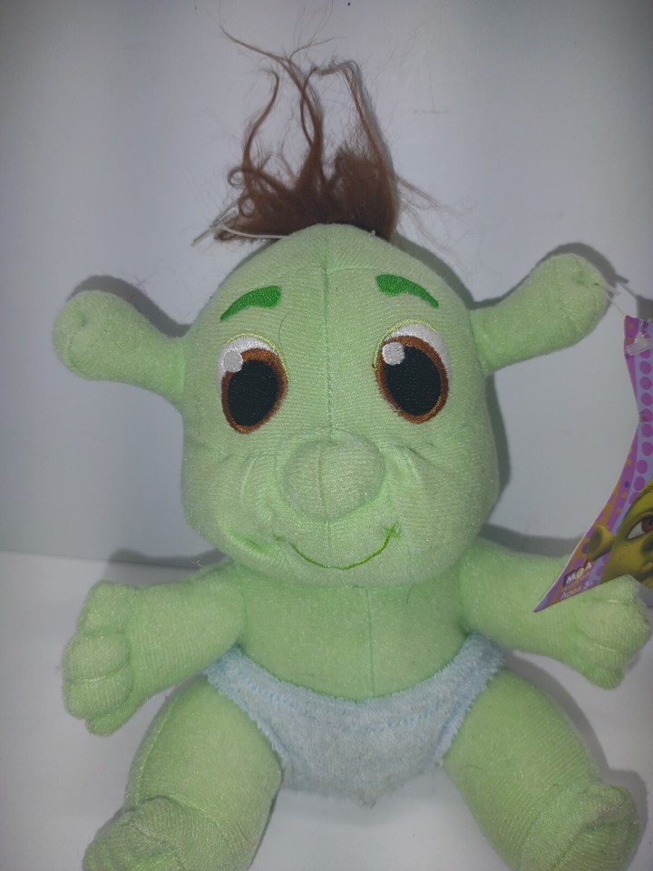 Shrek Triplets Baby Ogre 5-Inch Plush - NWT | eBay