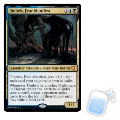 UMBRIS, FEAR MANIFEST Innistrad: Crimson Vow: Commander Magic MTG MINT ...