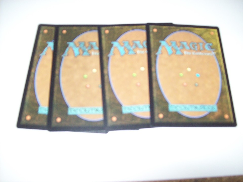 X4 MTG STORE CHAMPIONSHIP STRANGLE EXTENDED FULL ART PROMO PLAYSET NM ...