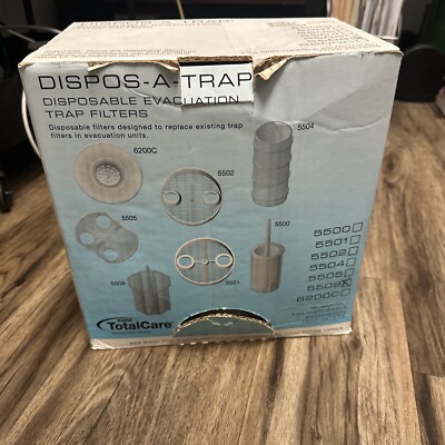 Dipose-A-Trap Disposble Evacuation Trap Filters - 5509 | eBay
